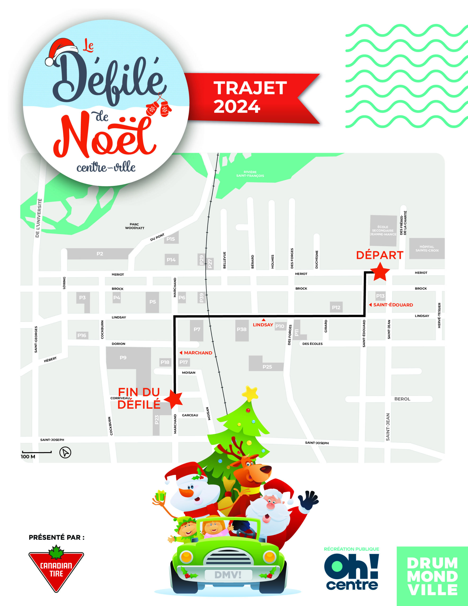 Entraves à prévoir au centre-ville samedi - Ville de Drummondville